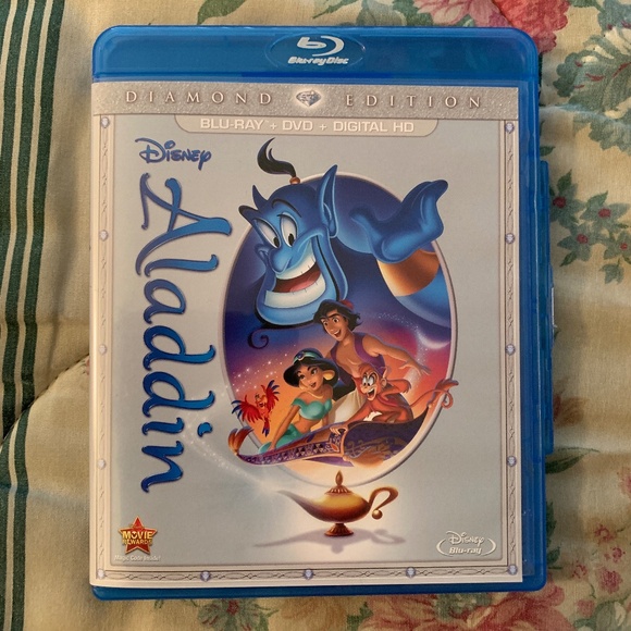 Disney | Media | Aladdin Disney Blu Raydvd | Poshmark